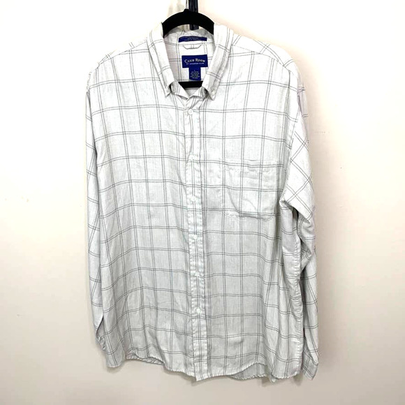 Club Room | Shirts | Club Room By Charter Club Button Up Tan Black ...